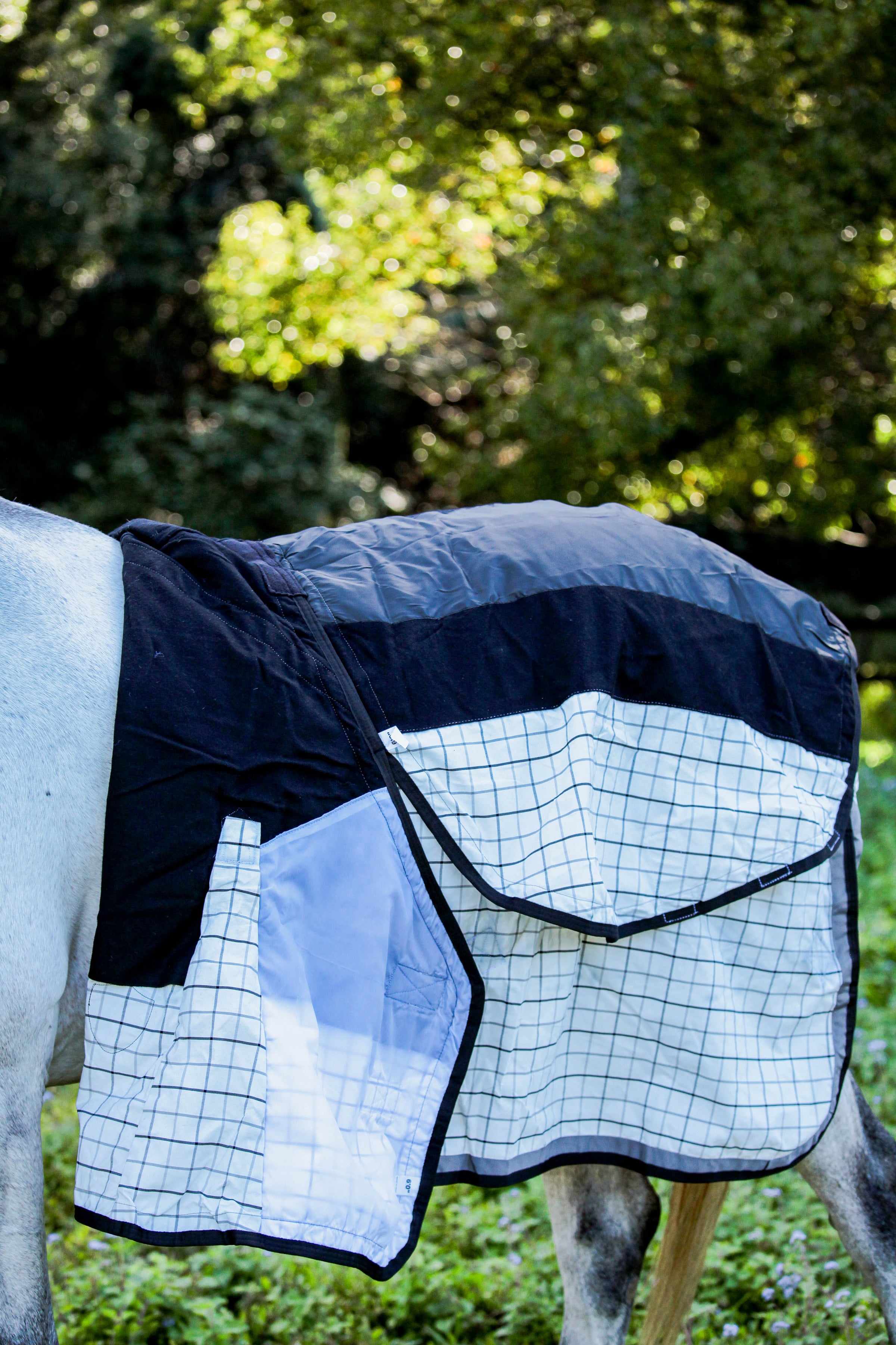 Signature Ripstop Wool Lined Neck Combo Black & Platinum