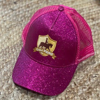 Cap - Glitter Fuchsia