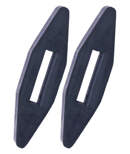 Rubber Rein Stops - Black
